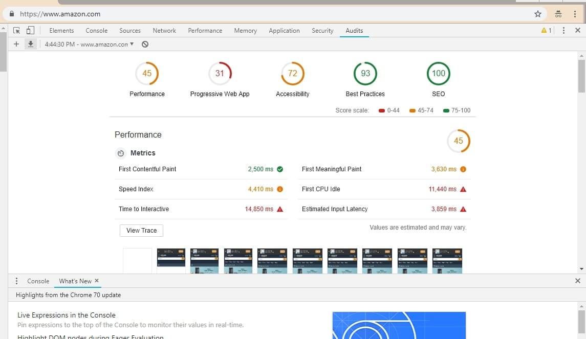 Using Google Lighthouse for SEO & to Gain Web Performance Insights - DDM