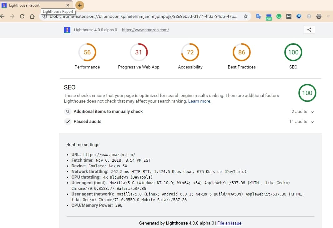 Using Google Lighthouse for SEO & to Gain Web Performance Insights - DDM