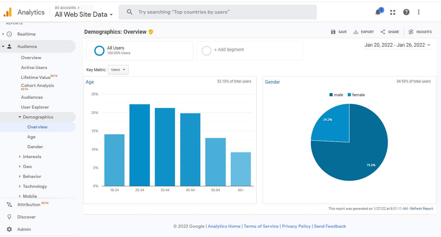 Using Google Analytics to Market to Your Target Audience | Dragonfly
